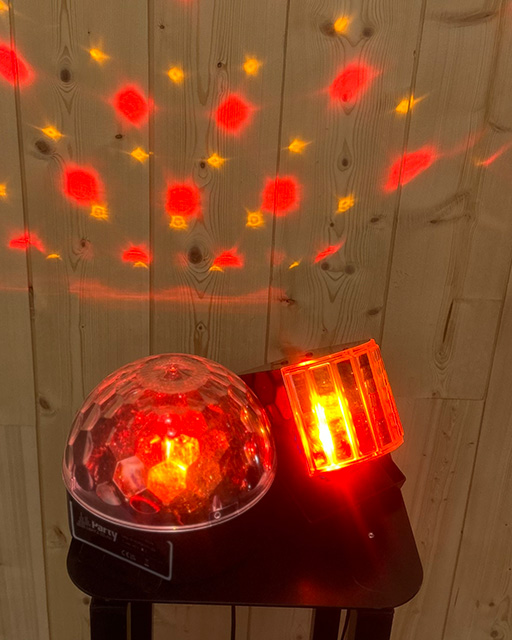 Kit d’éclairage LED en cristal – Leed-events